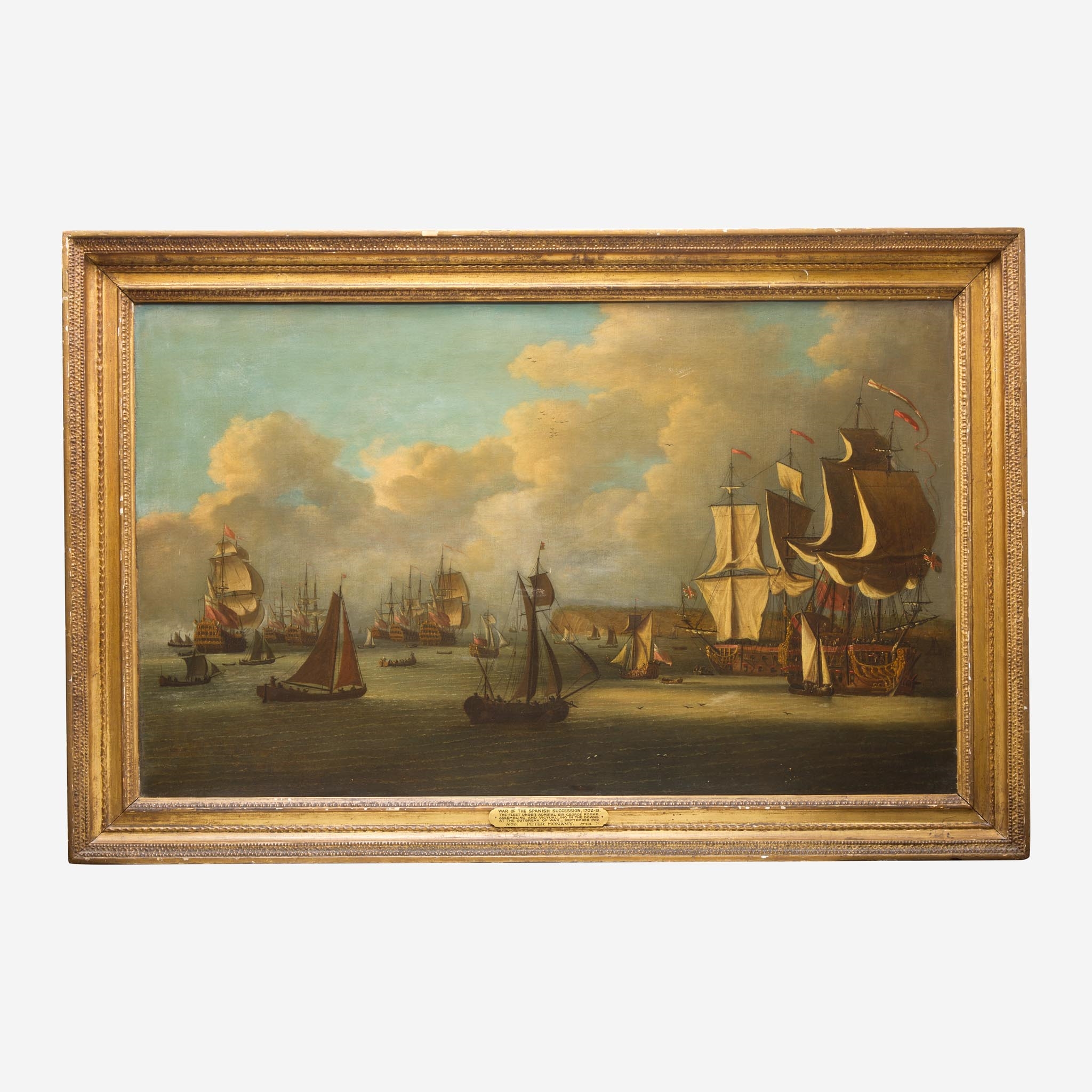 Peter Monamy | War of the Spanish Succession, 1702-1713, The Fleet ...