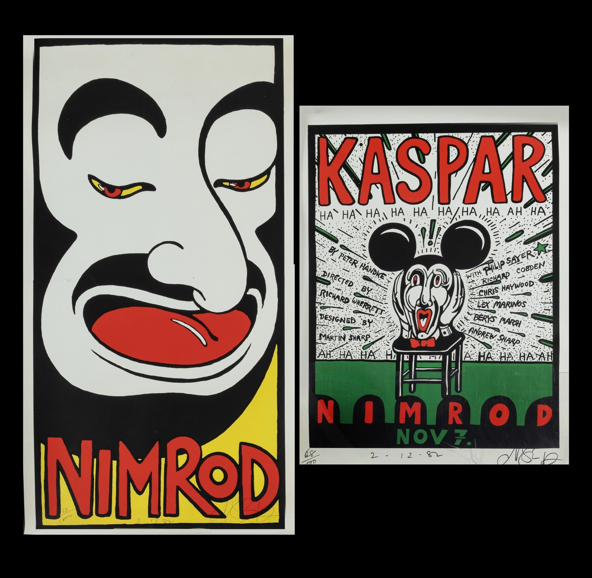 Martin Sharp | Nimrod Series (1982) | MutualArt