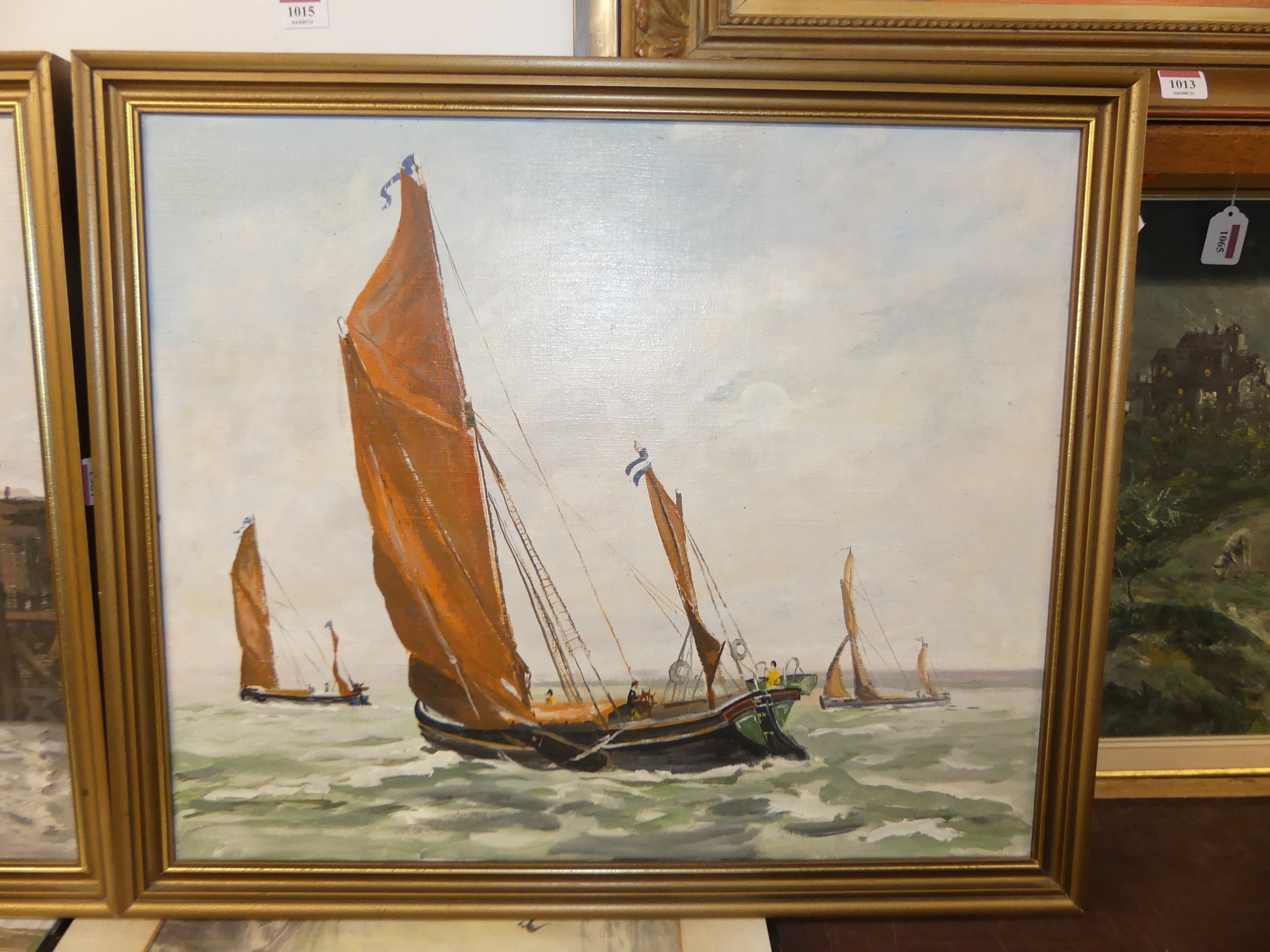 David Weston | Boats in harbour | MutualArt