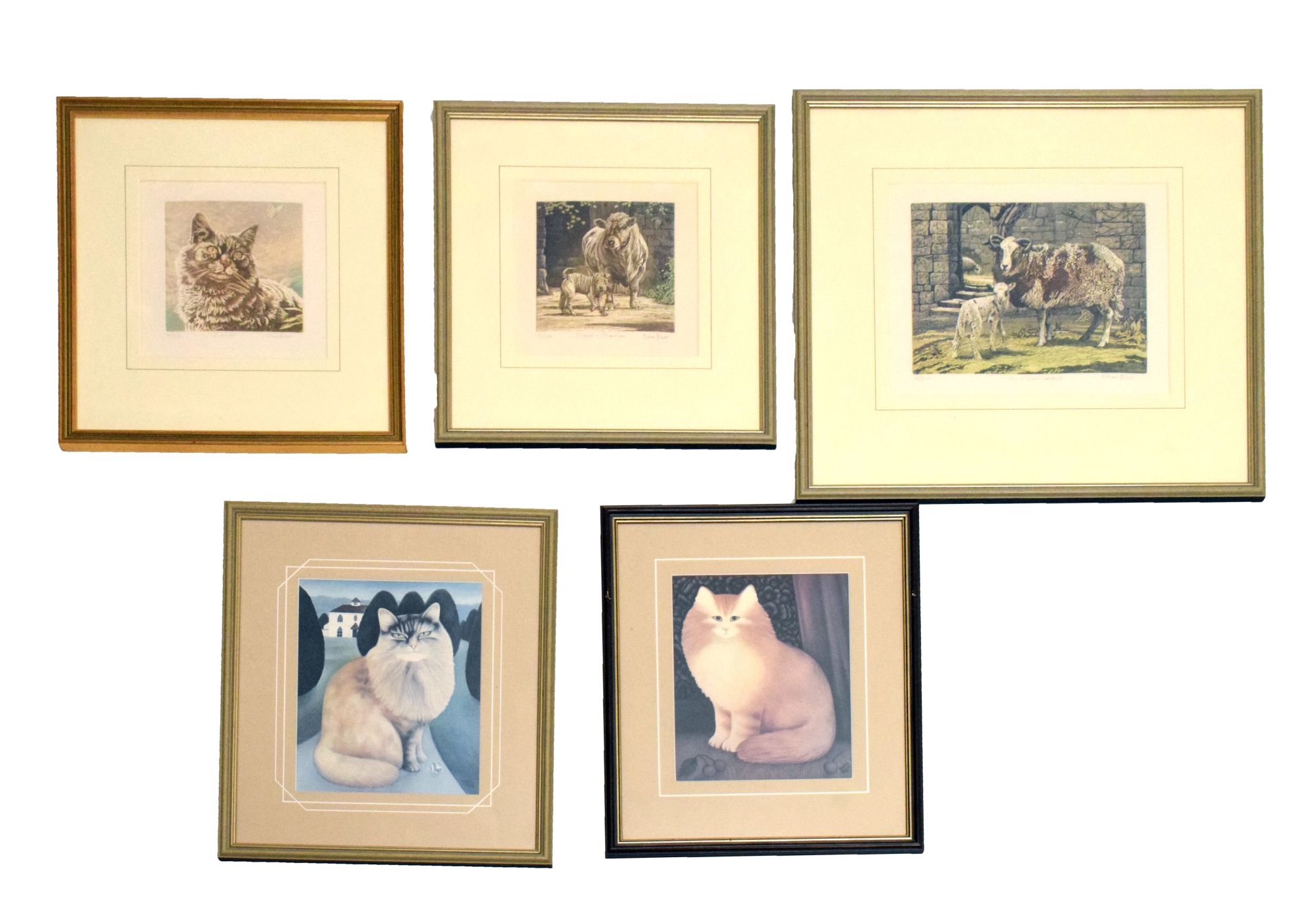 Martin Leman | Rabbit eating lettuce | MutualArt