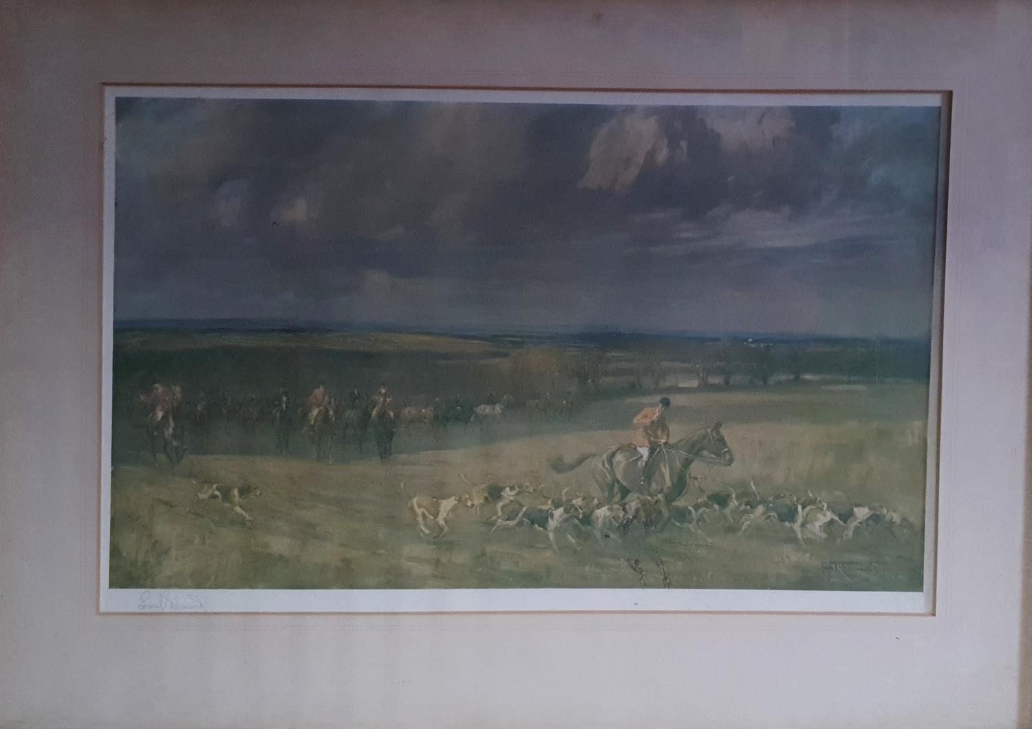 Lionel Edwards | A Hunting scene | MutualArt