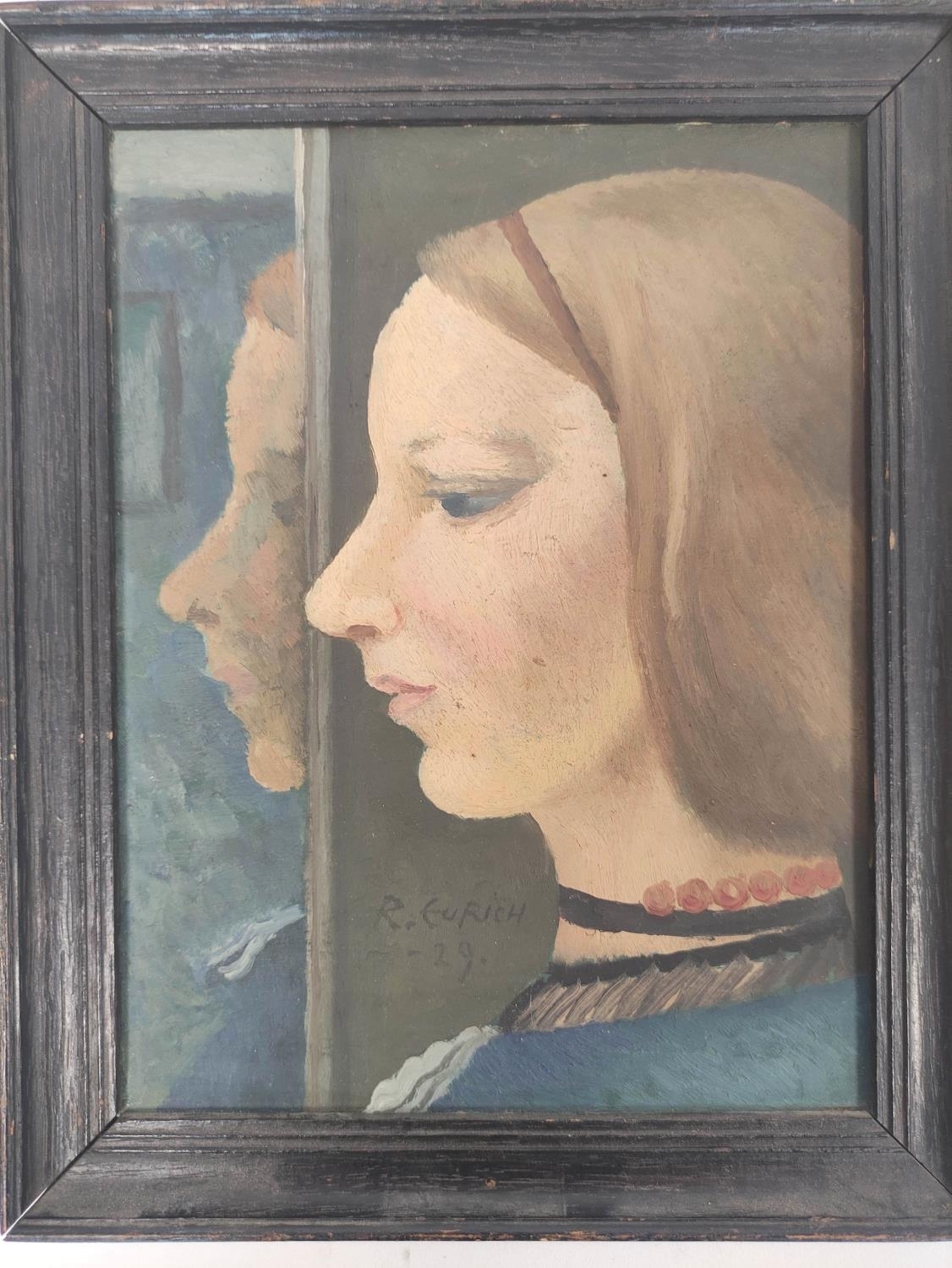 Richard Eurich | Portrait of a girl | MutualArt