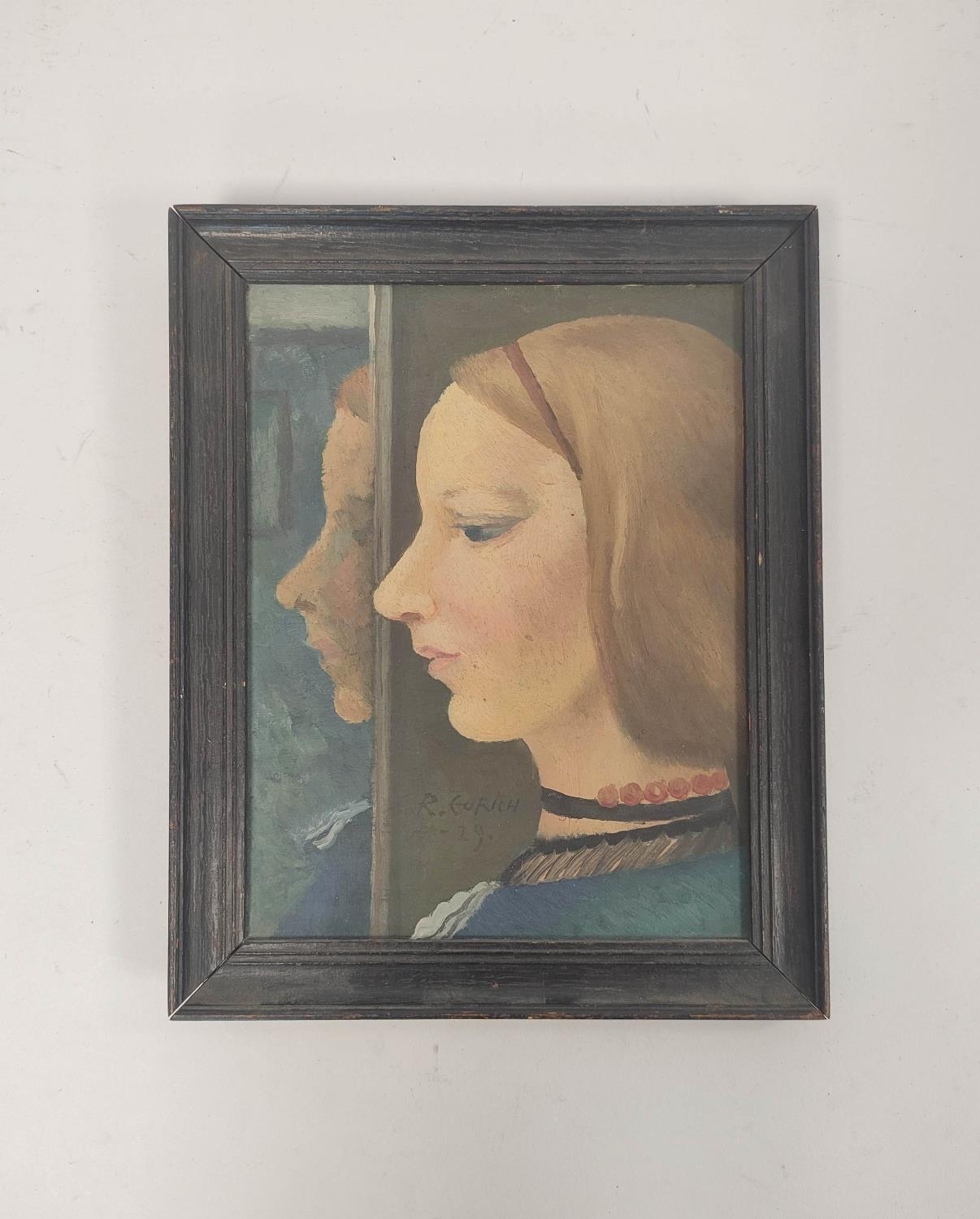 Richard Eurich | Portrait of a girl | MutualArt