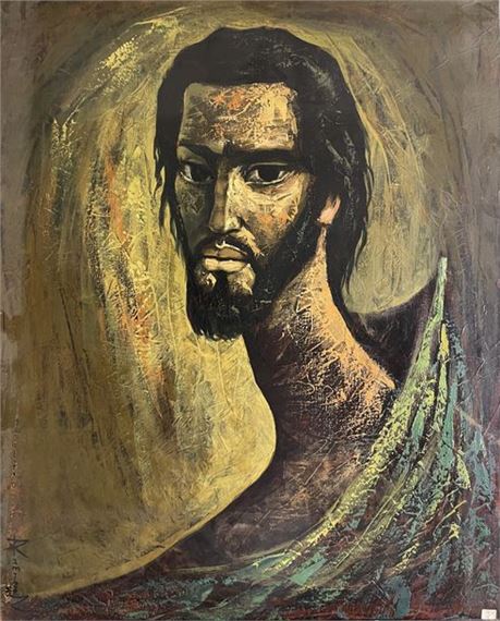 Juan Ramirez | Portrait d'homme barbu | MutualArt