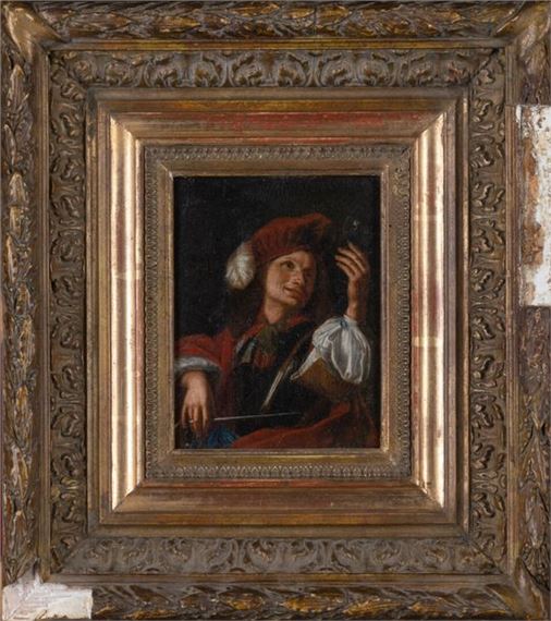 Jacob Ochtervelt | Portrait of a Young Musician | MutualArt