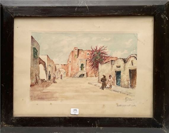 Milo Corso Malverna | Tuareg village | MutualArt