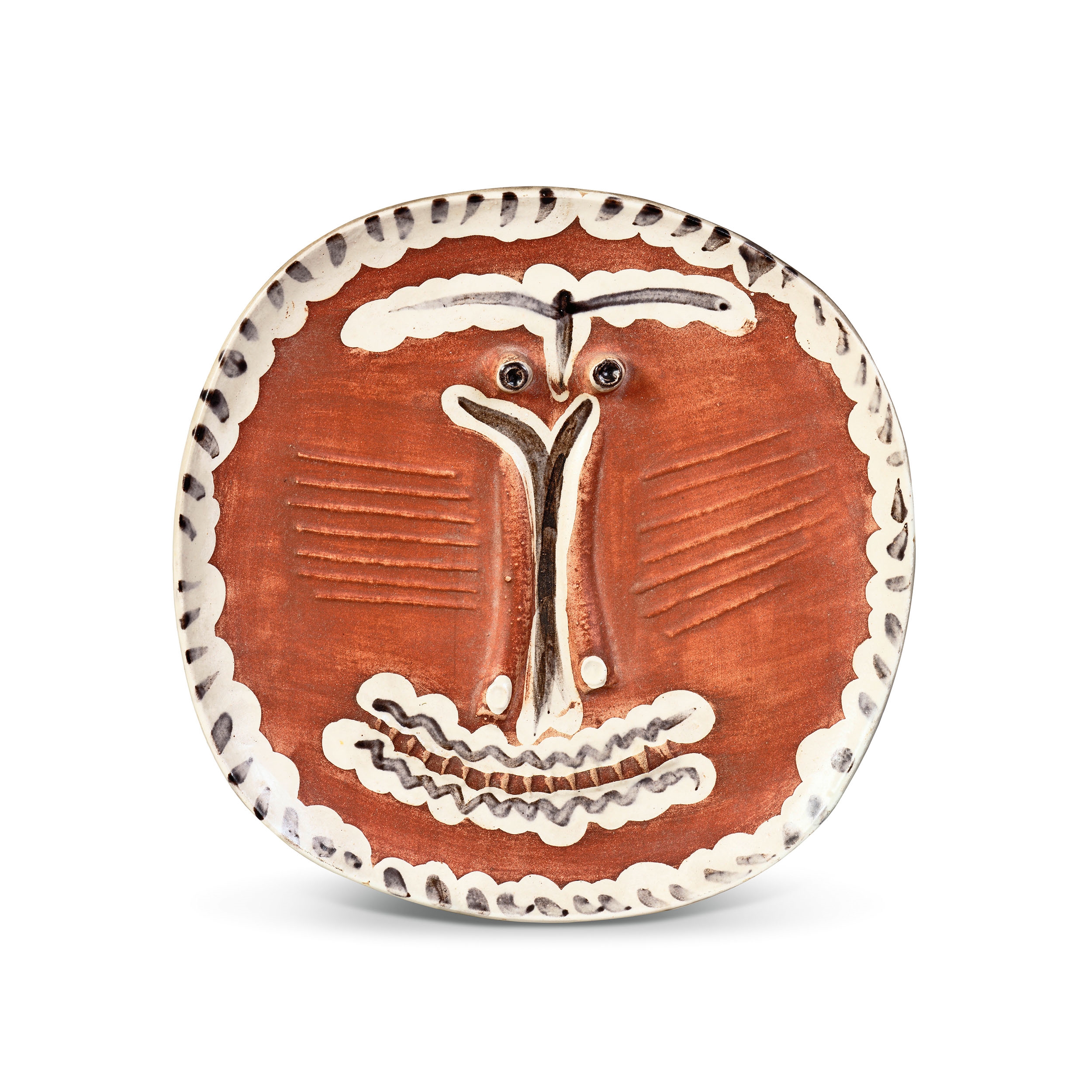 Pablo Picasso | Pinched-nosed face, 1958 (1958) | MutualArt