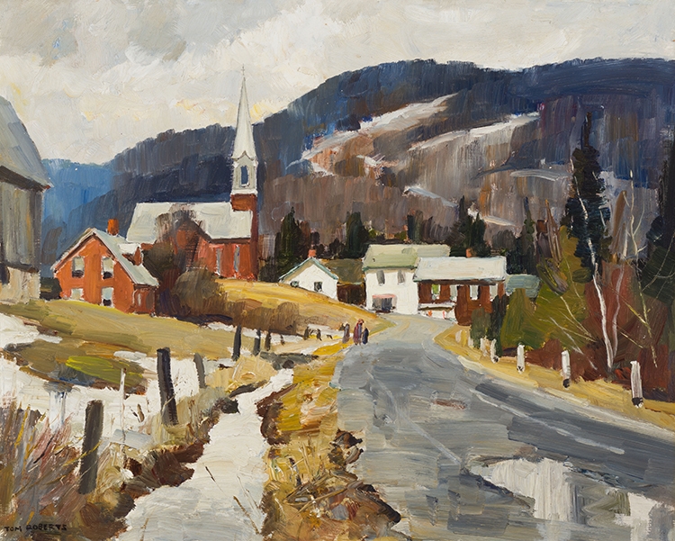 Thomas Keith Roberts | The Gatineau Valley - April | MutualArt