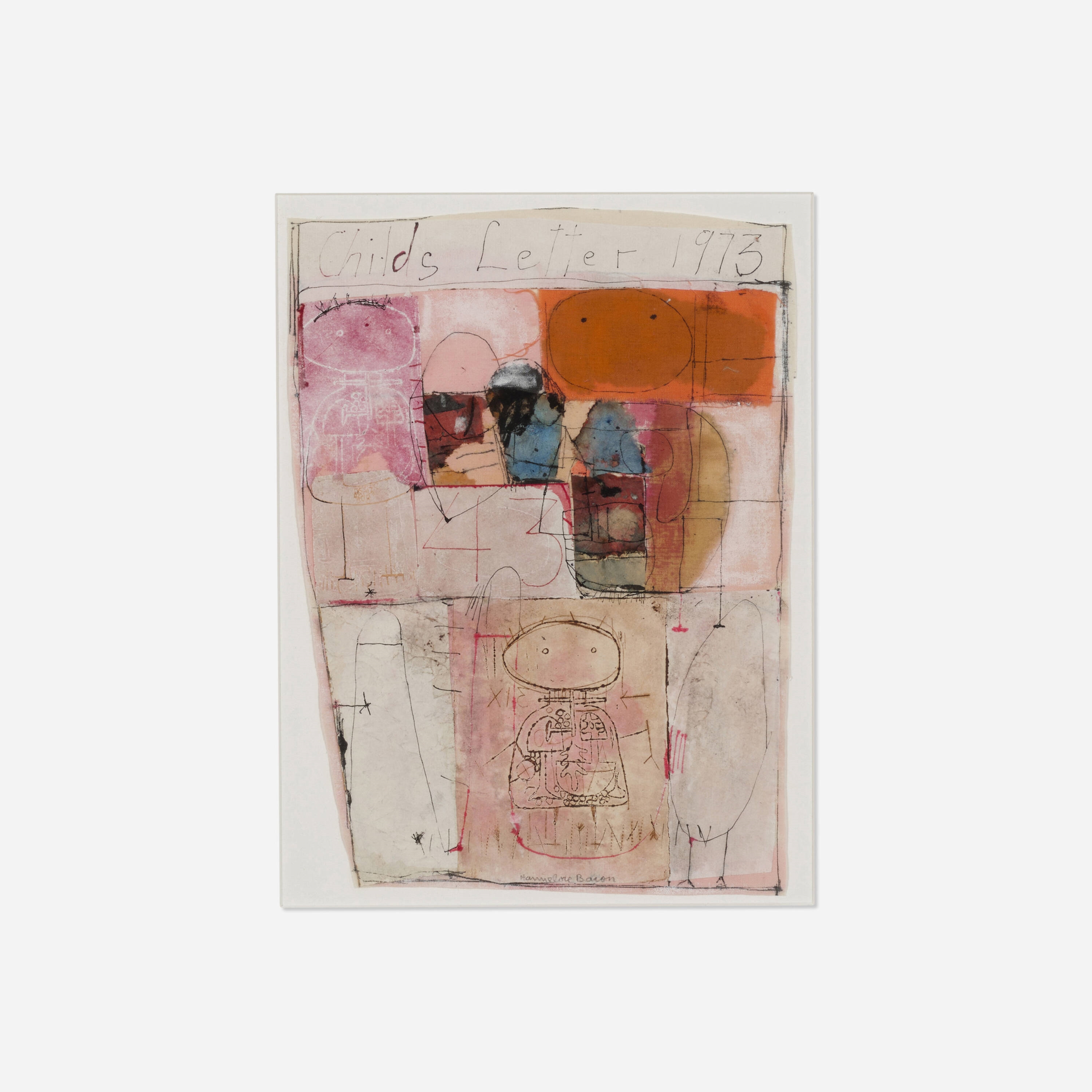 Hannelore Baron | Child's Letter (1973) | MutualArt