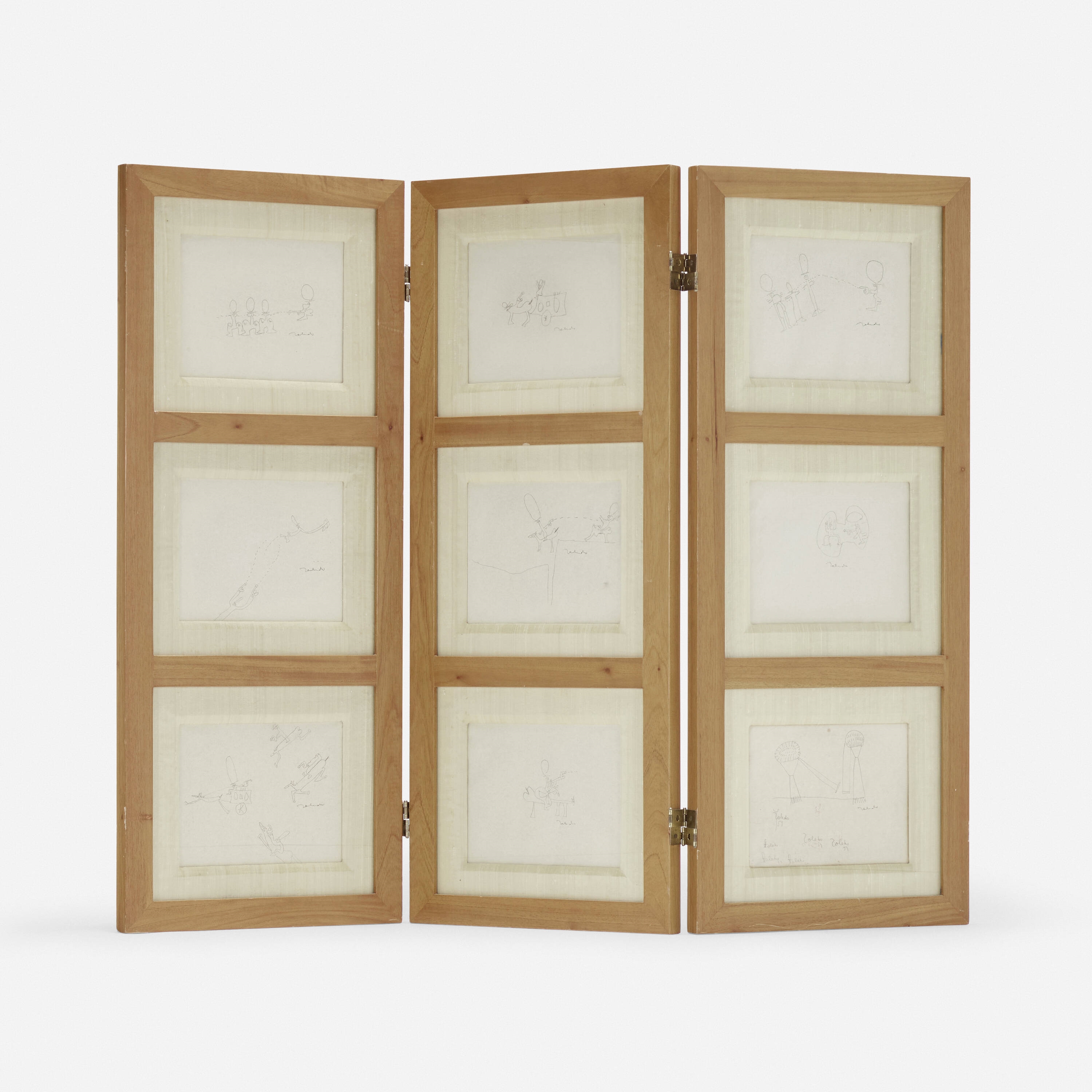 Francisco Toledo | Collection of nine drawings (Circa 1959) | MutualArt