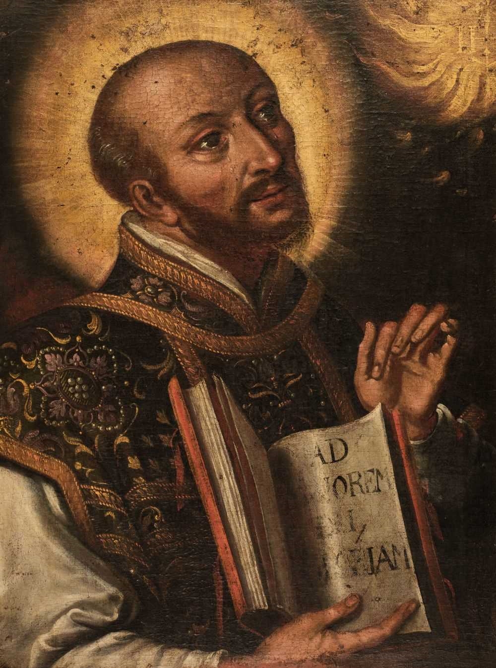 Spanish School, 17th Century | Saint Ignatius of Loyola | MutualArt