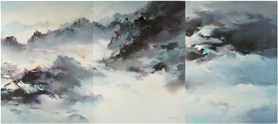 Hong Leung | Landscape (Triptych) (1979) | MutualArt