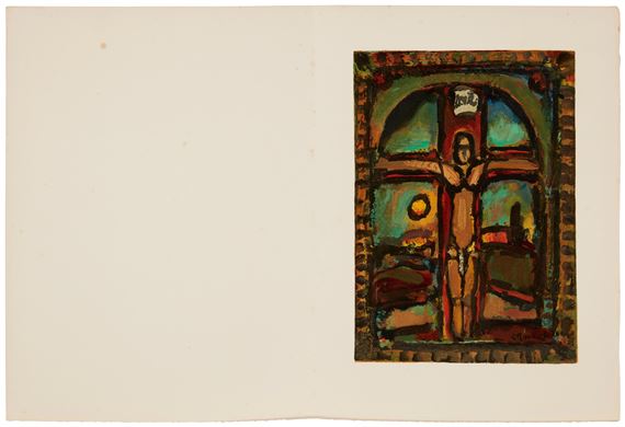 Georges Rouault | Crucifixion, one plate from Andre Warnod, Les ...