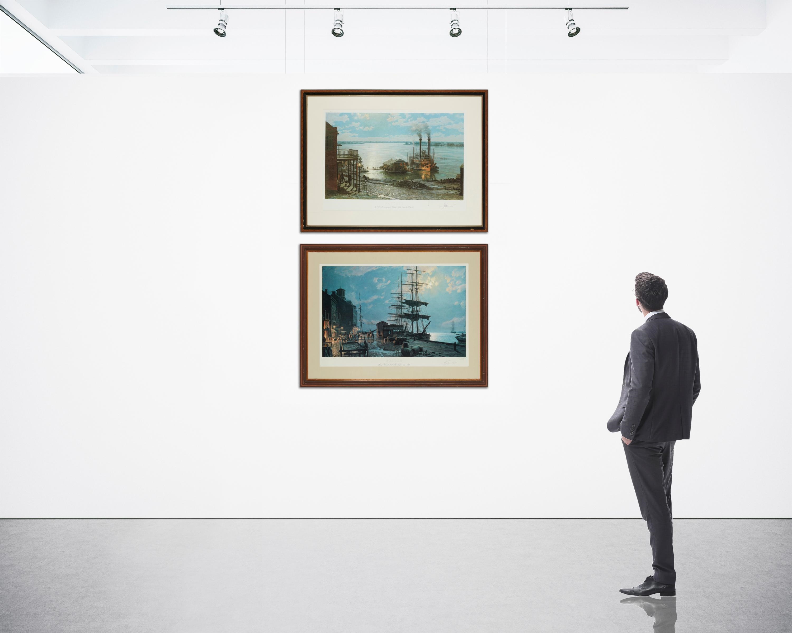 John Stobart | Two work: Natchez (1929) | MutualArt