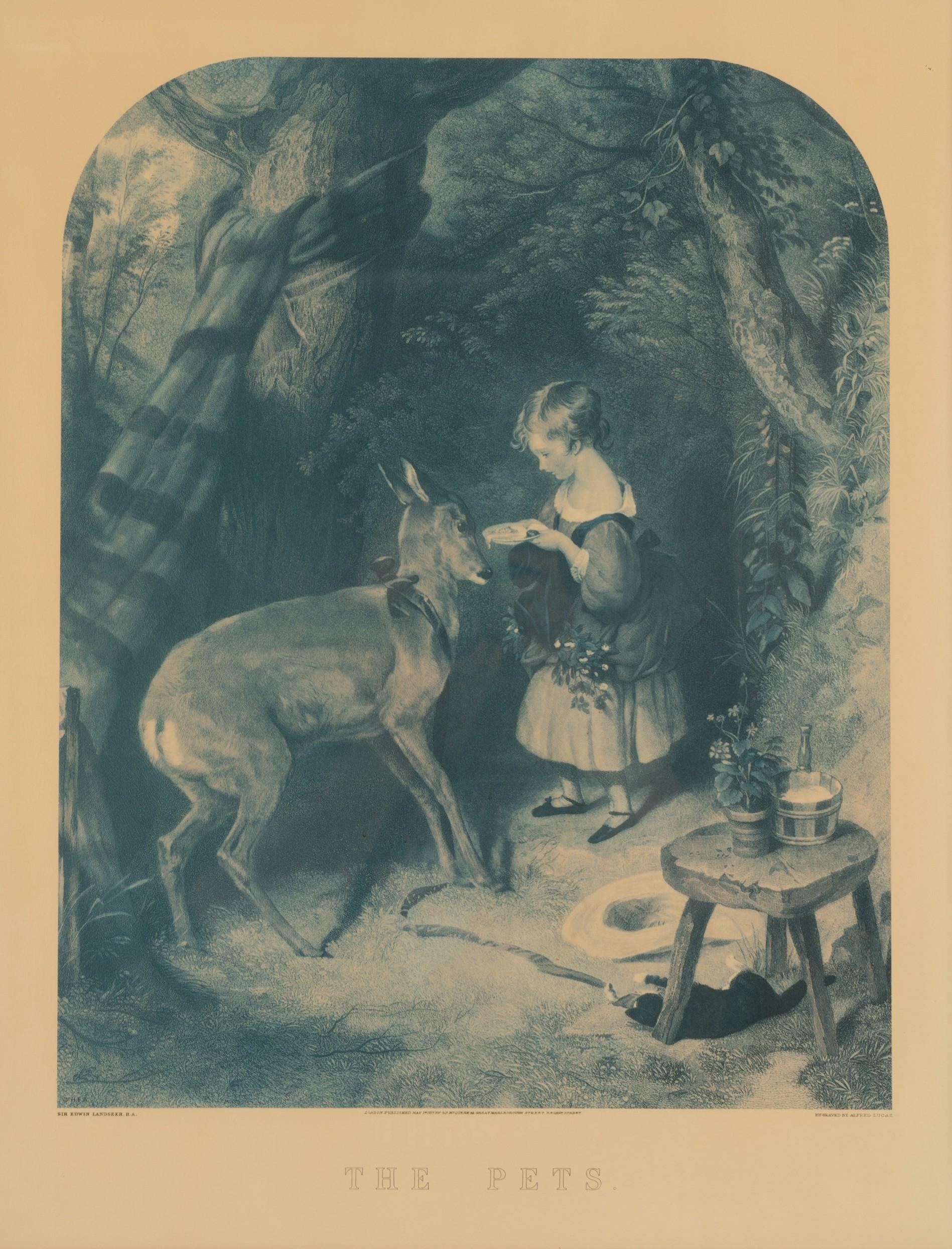 Edwin Landseer | The Pets | MutualArt