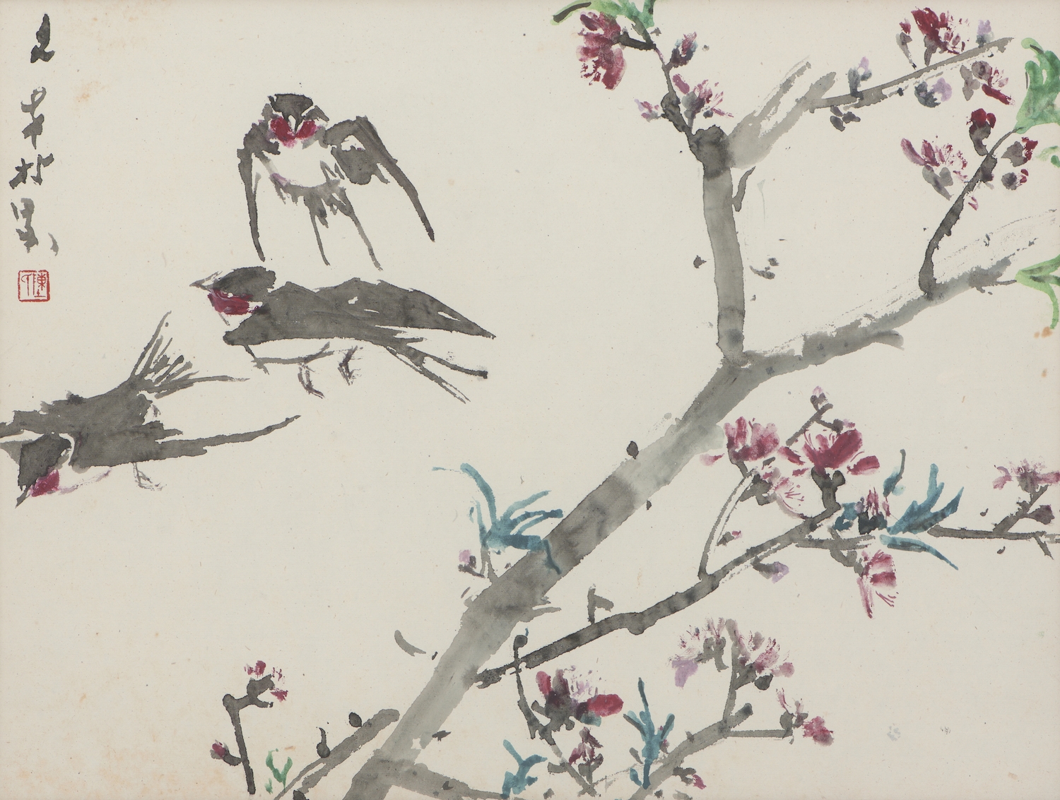 Chen Wen Hsi | Swallows | MutualArt