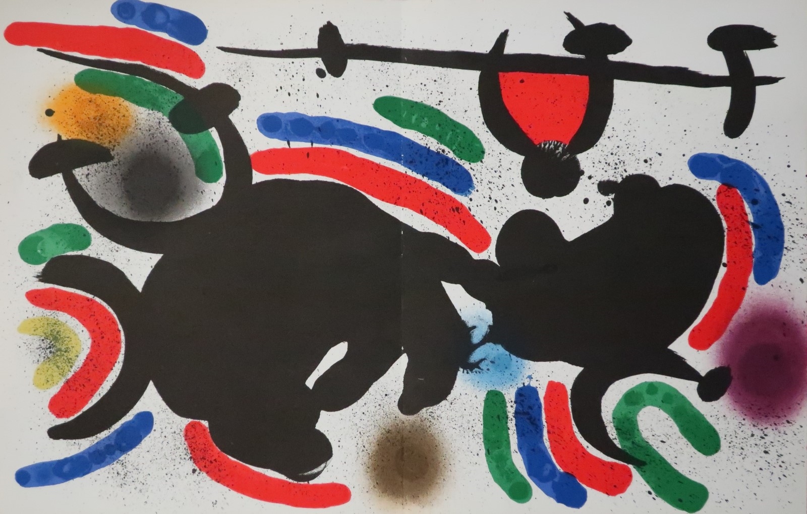 Joan Miró | Joan Miro (1893-1983) Composition (1963) | MutualArt