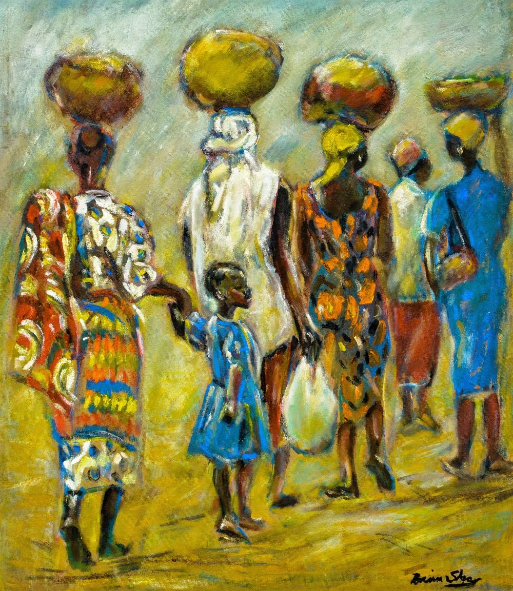 Brian Shear | African Figures | MutualArt