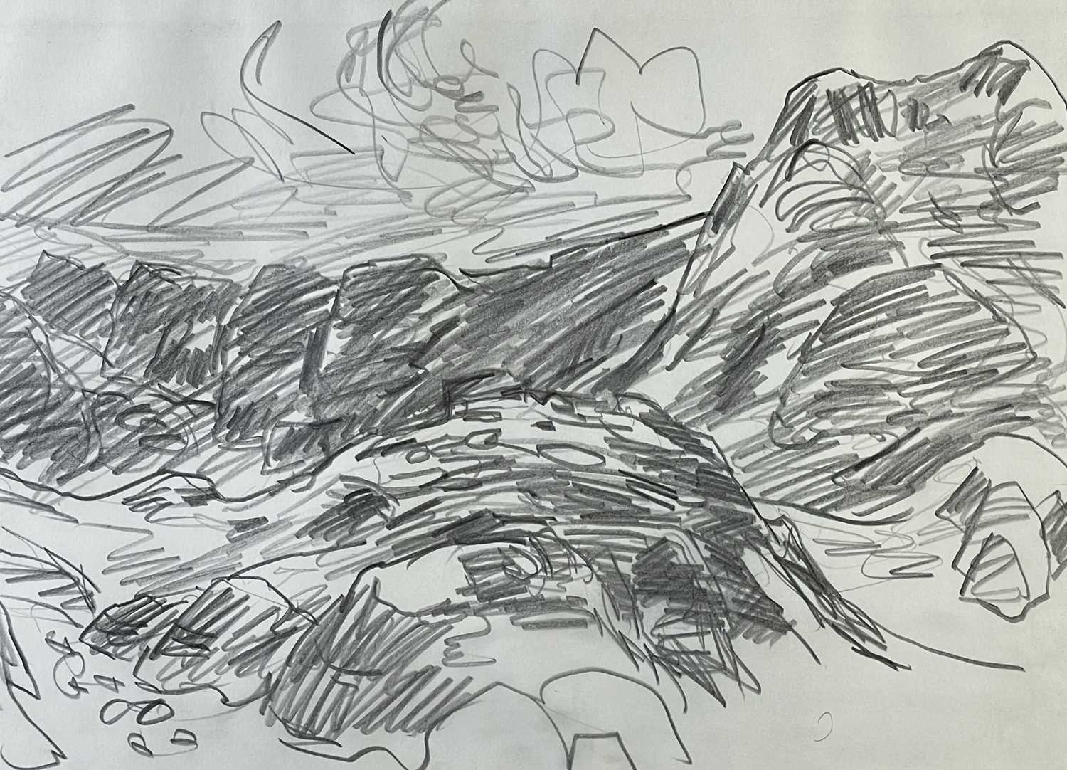 Kyffin Williams | Mountain landscape | MutualArt
