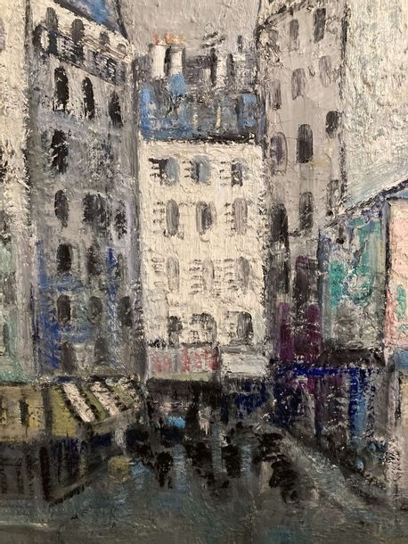 Robert Savary | View of Montmartre | MutualArt