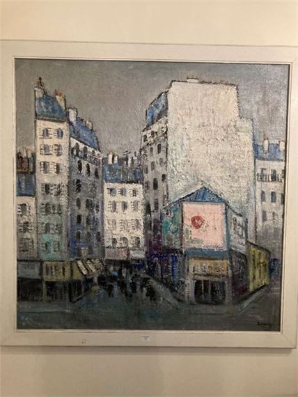 Robert Savary | View of Montmartre | MutualArt