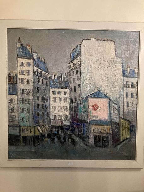 Robert Savary | View of Montmartre | MutualArt
