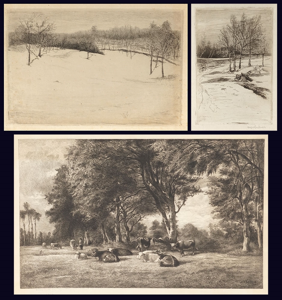 William Henry Warren Bicknell | Countryside Landscapes (1914) | MutualArt