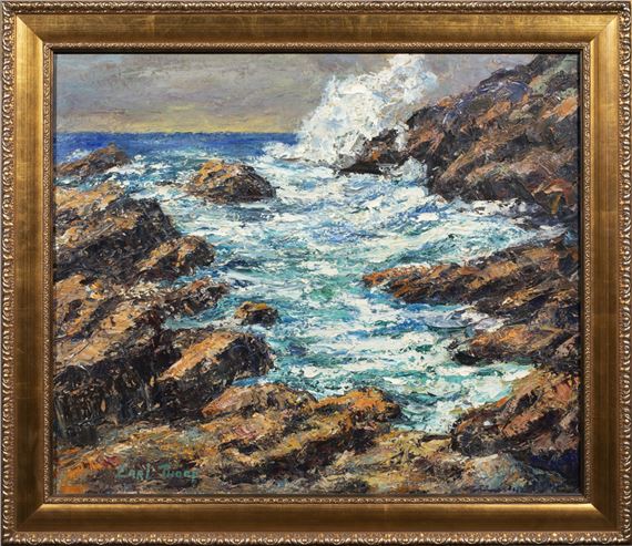 Carl M. Thorp | Crashing Waves | MutualArt