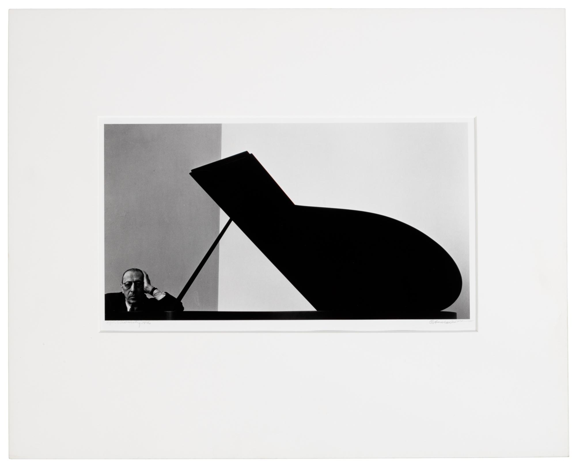 Arnold Newman | Igor Stravinsky, 1946 (1946) | MutualArt