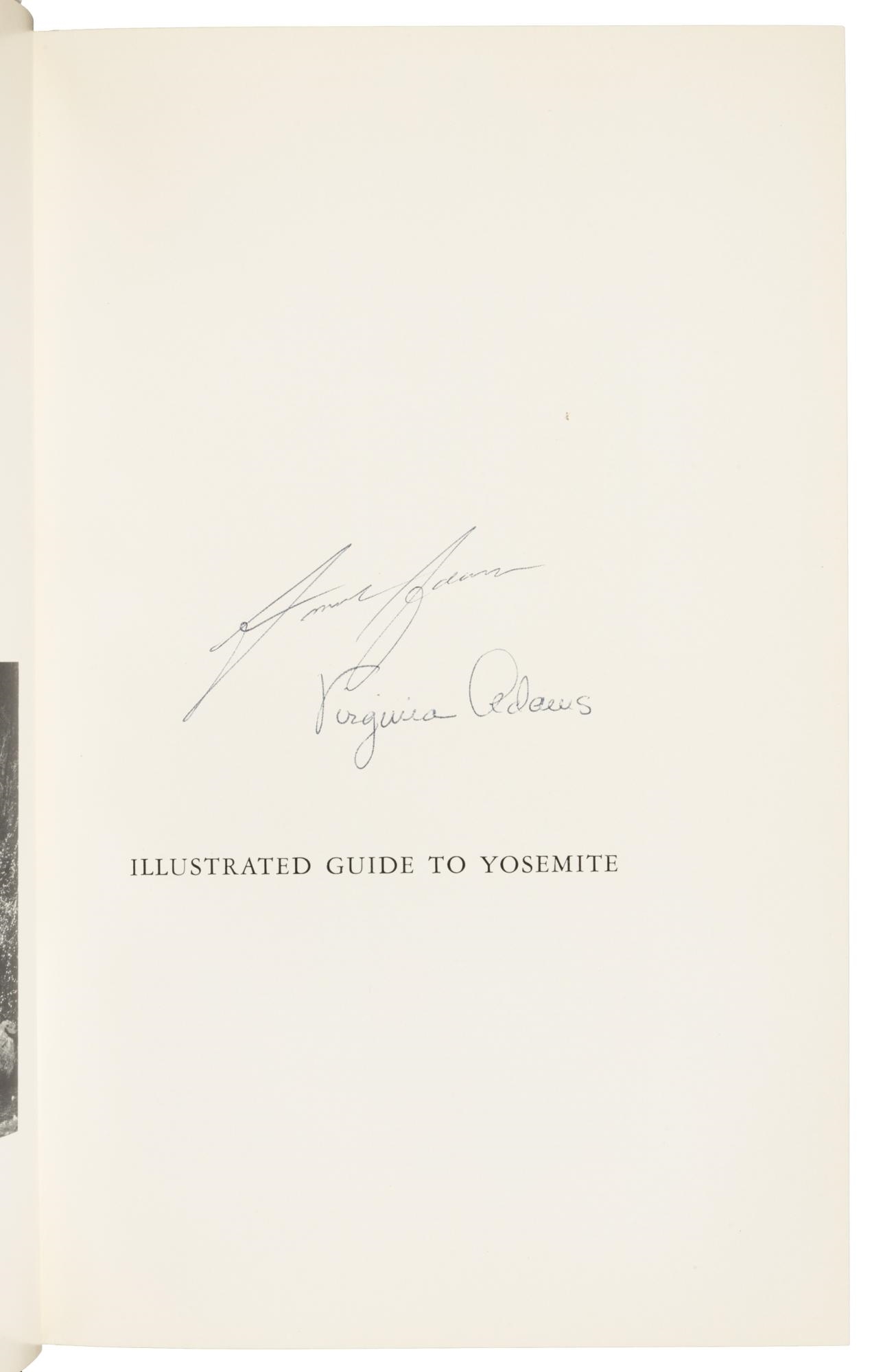 Ansel Adams | Illustrated Guide to Yosemite | MutualArt