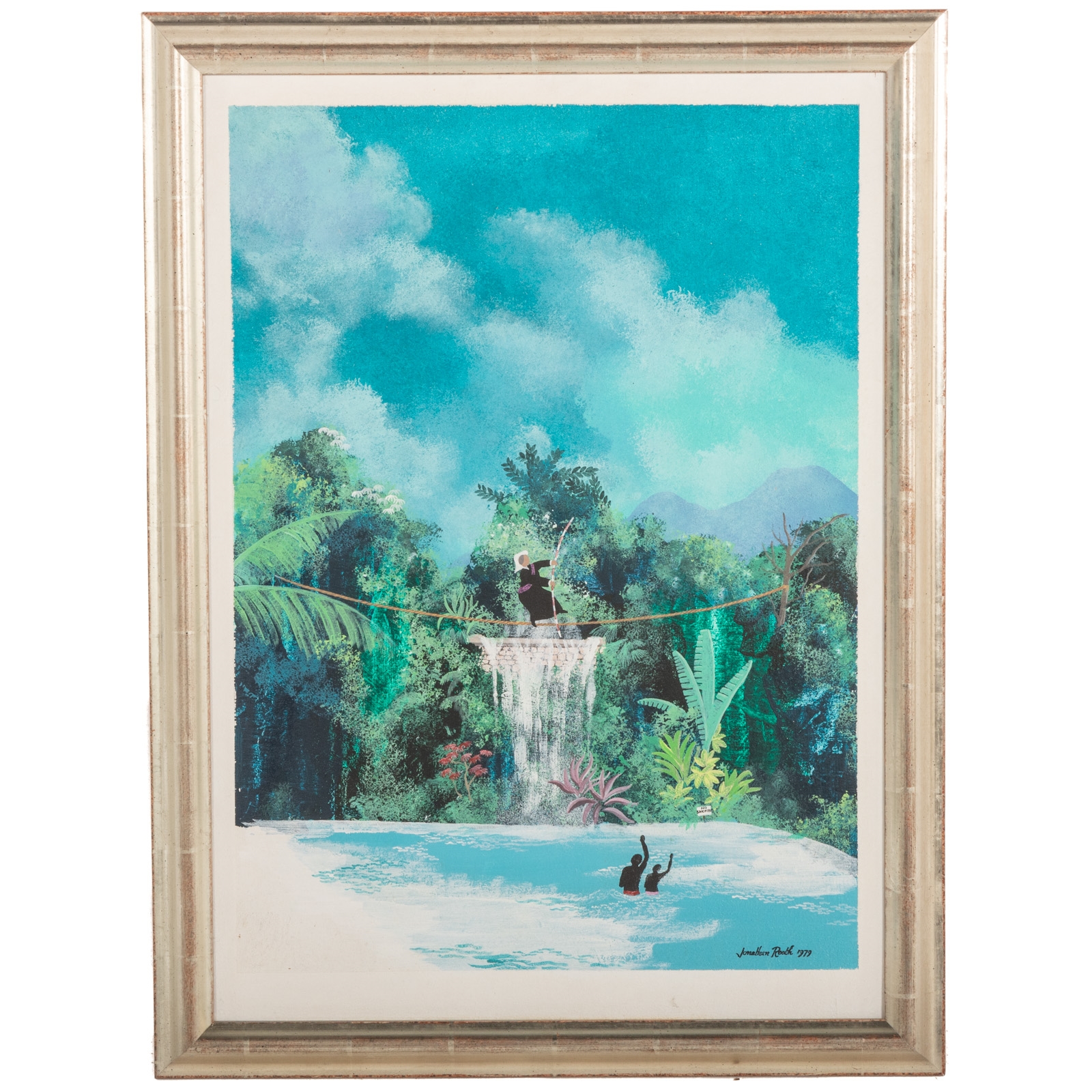 Jonathan Routh | Nun on a Tightrope (1979) | MutualArt