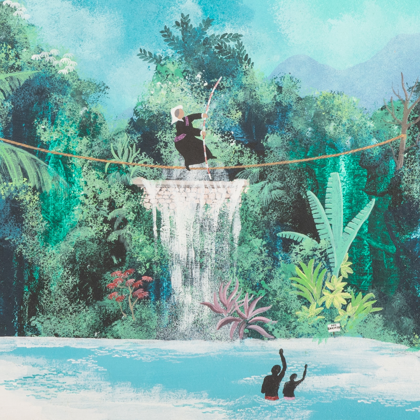 Jonathan Routh | Nun on a Tightrope (1979) | MutualArt