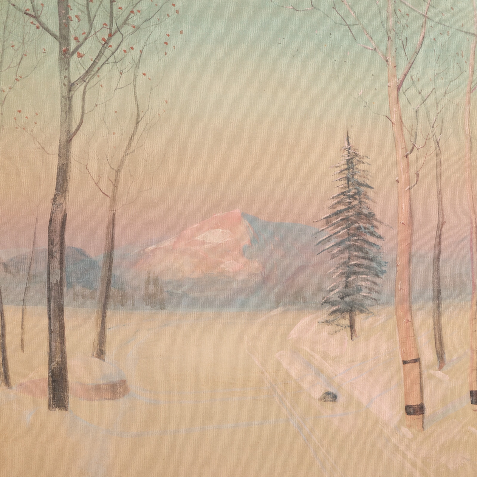 Svend Rasmussen Svendsen | Winter Landscape (1864) | MutualArt