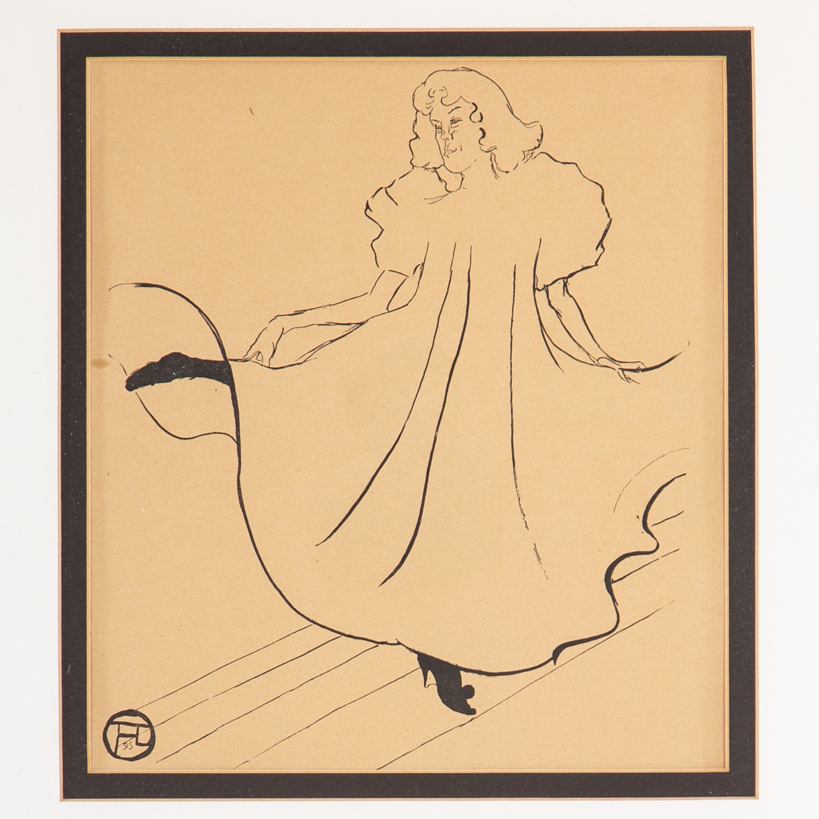 Henri de Toulouse-Lautrec | Miss May Milton (1864) | MutualArt