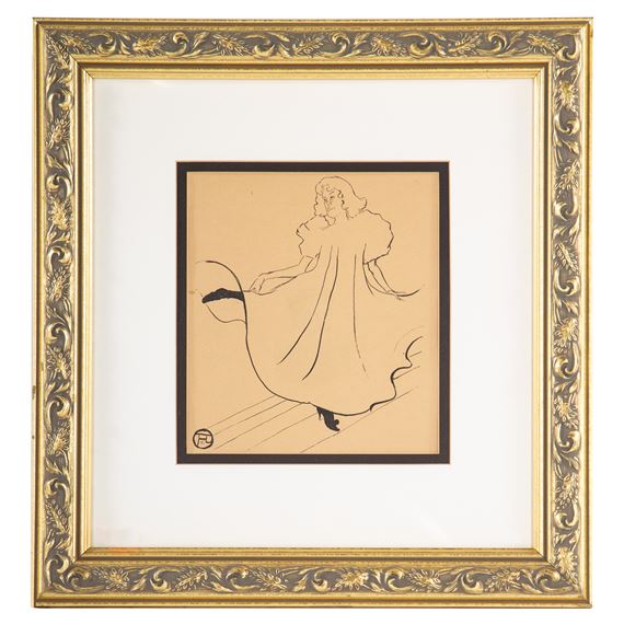 Henri de Toulouse-Lautrec | Miss May Milton (1898) | MutualArt