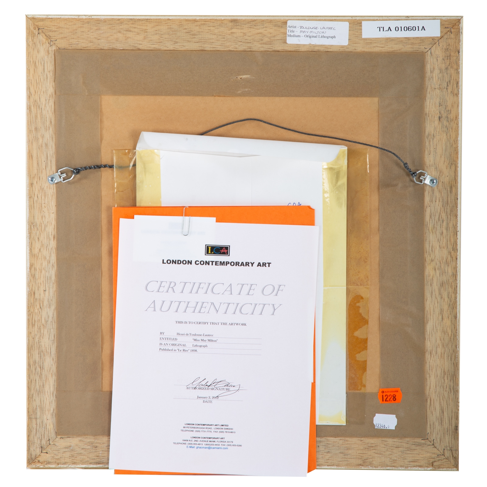 Henri de Toulouse-Lautrec | Miss May Milton (1864) | MutualArt