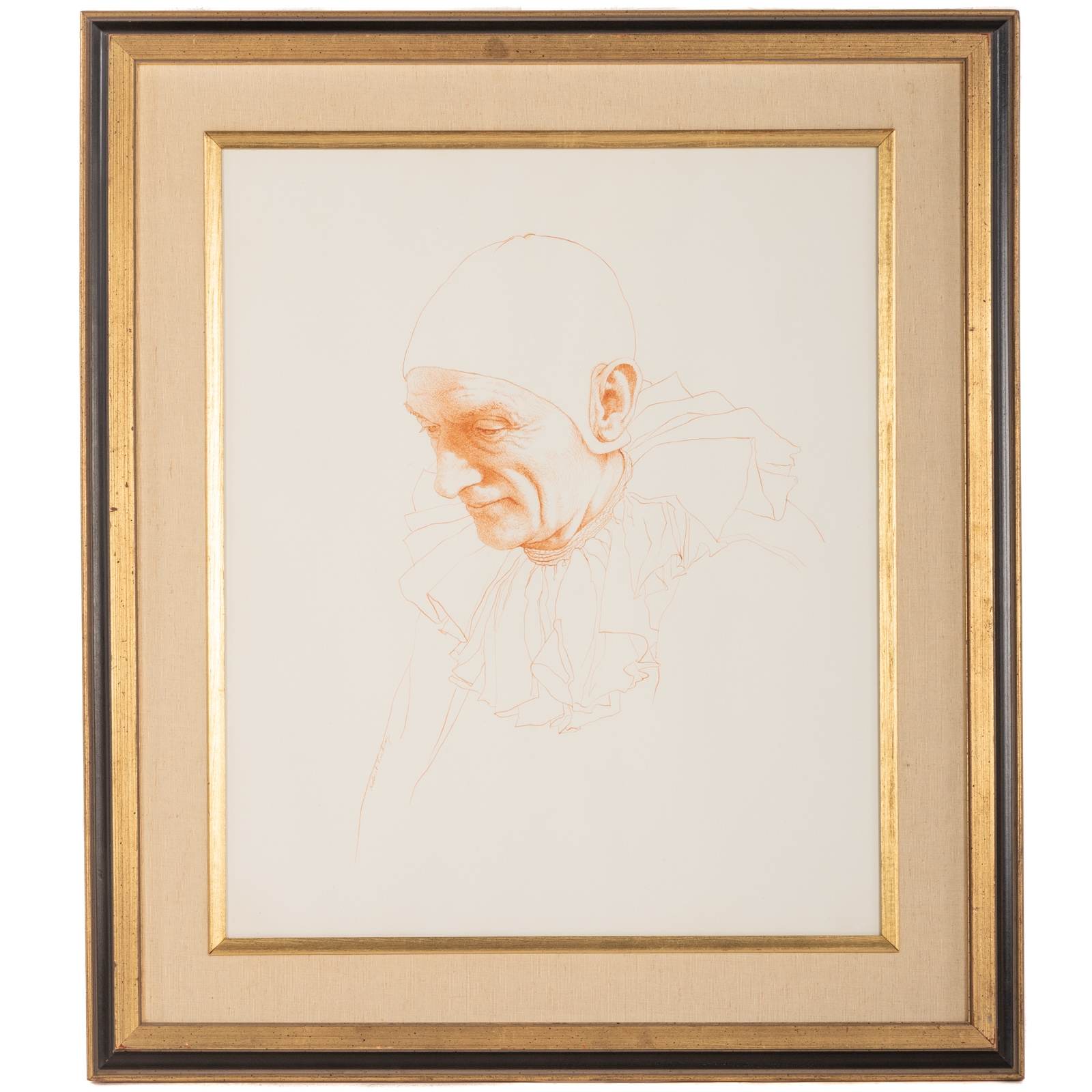 Robert Vickrey | Head of a Clown | MutualArt