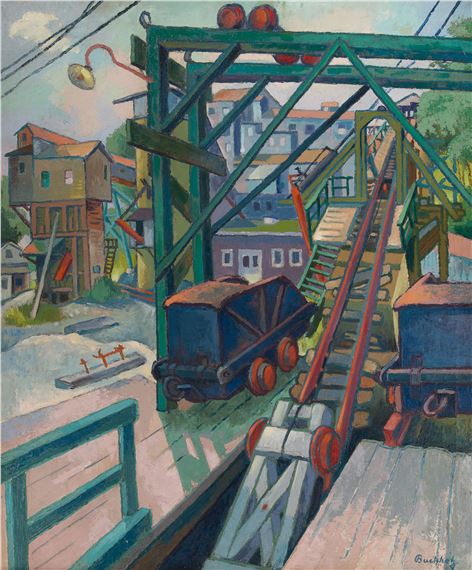 Frederick Heppner Buchholz | Abandoned Iron Mine | MutualArt