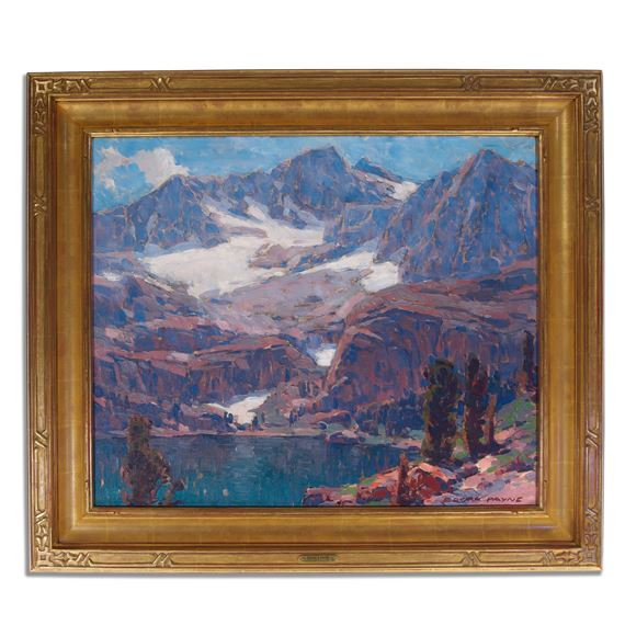Edgar Alwin Payne | A Mountain Lake in the Sierras (1921) | MutualArt