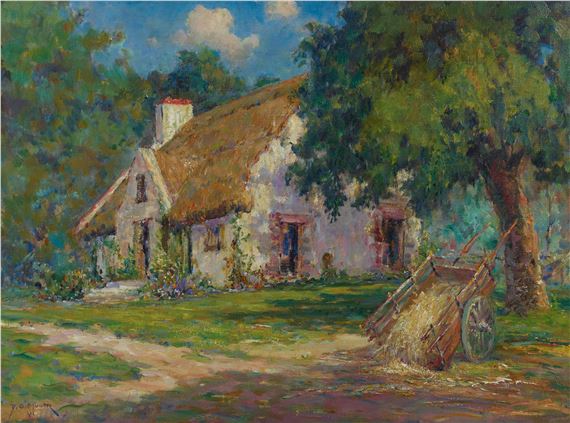 Dedrick Stuber | The Old Thatched Bungalow | MutualArt