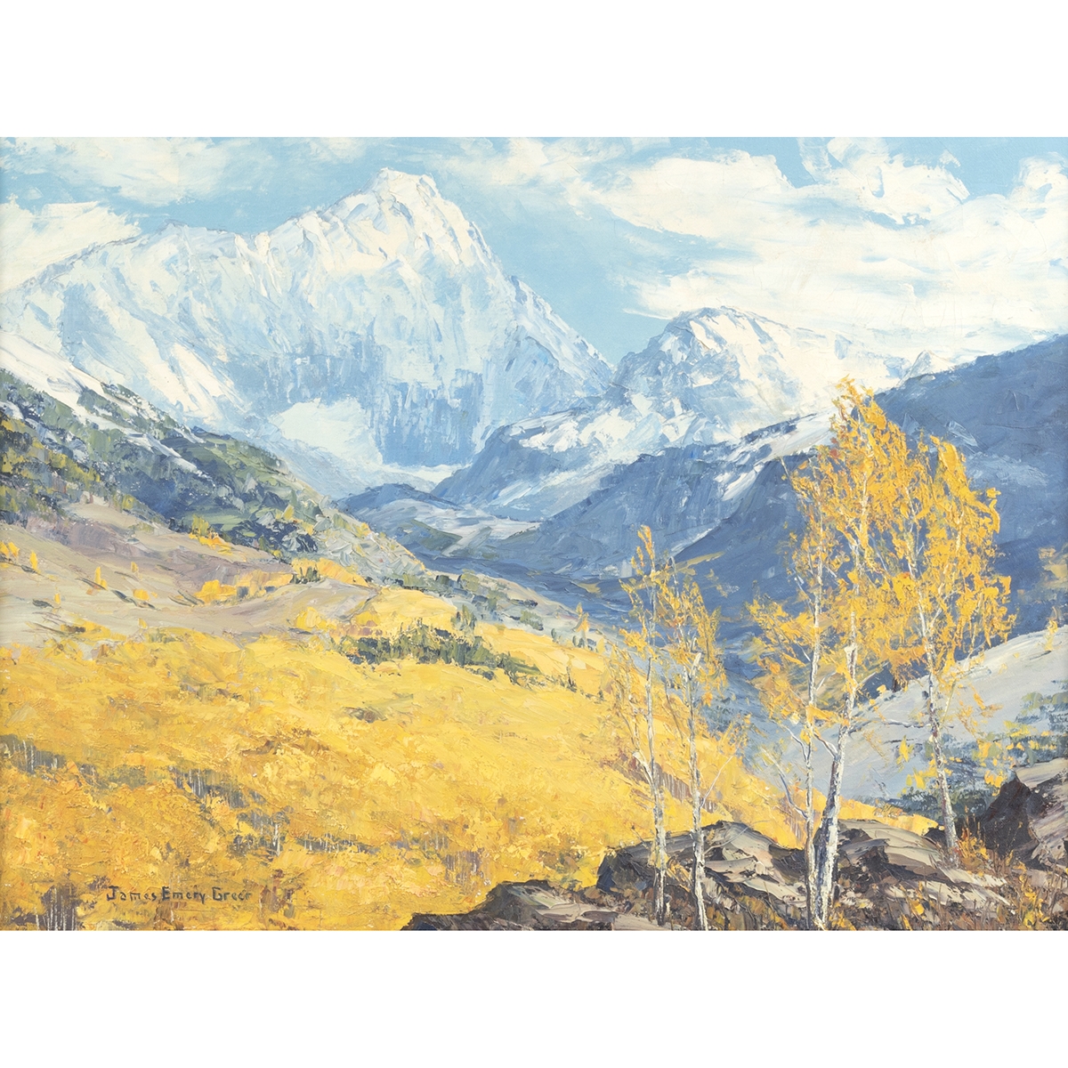 James Emery Greer | Capitol Peak near Aspen, CO | MutualArt