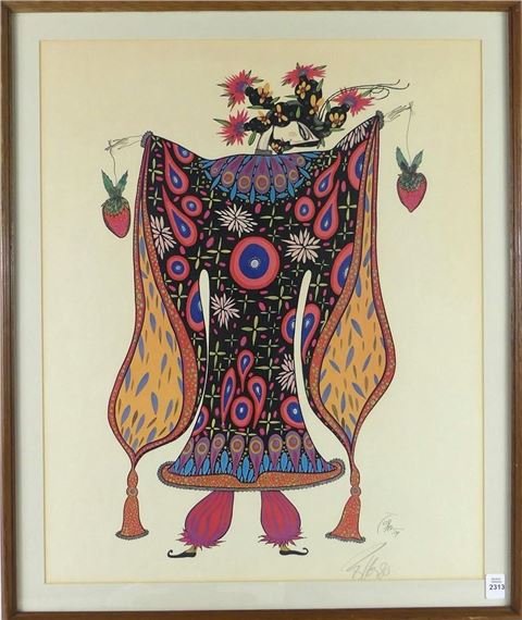 Toller Cranston | Lithograph print in colours (1980) | MutualArt