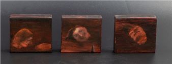 Peter Wichman | Flying Head Triptych (97) | MutualArt