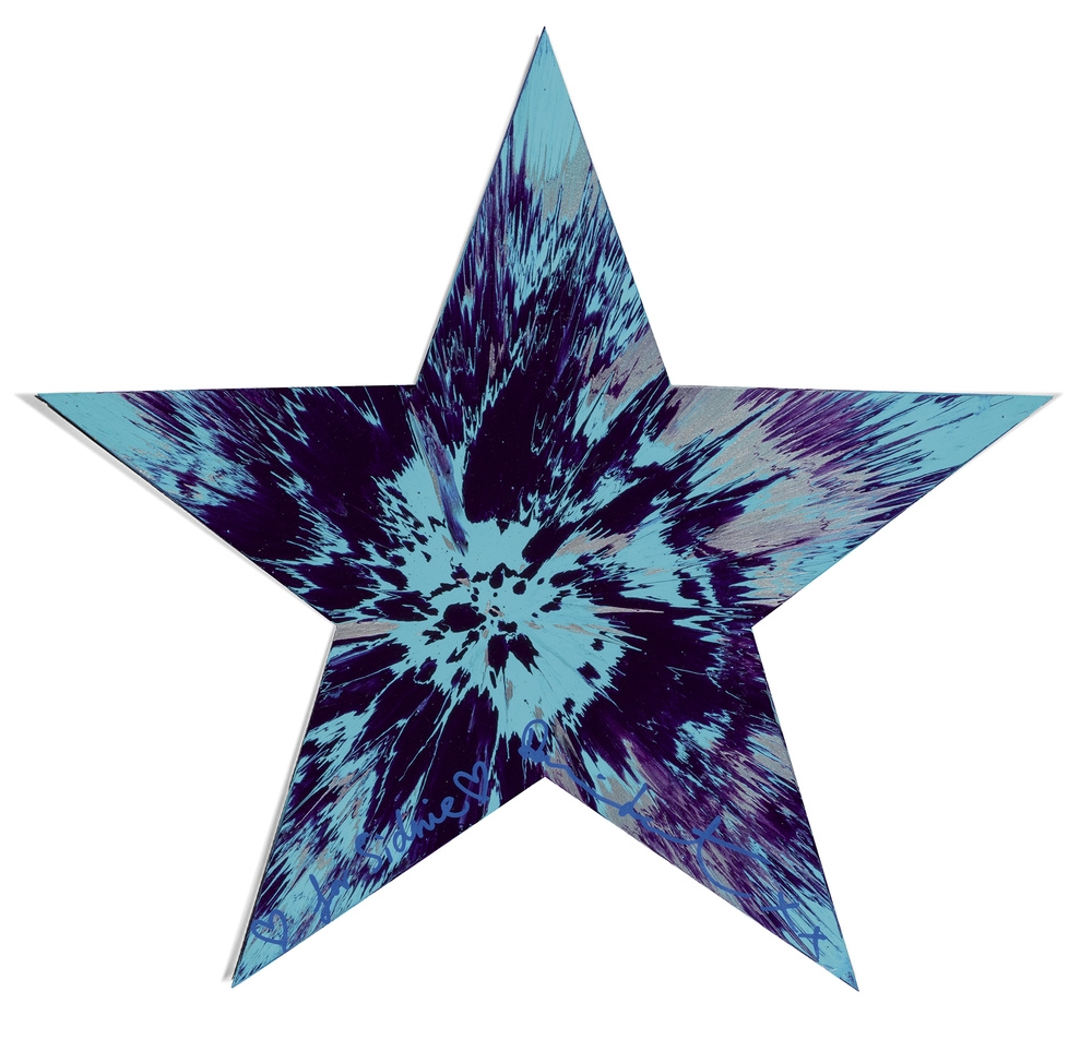 Damien Hirst | Star Spin Painting (2011) | MutualArt