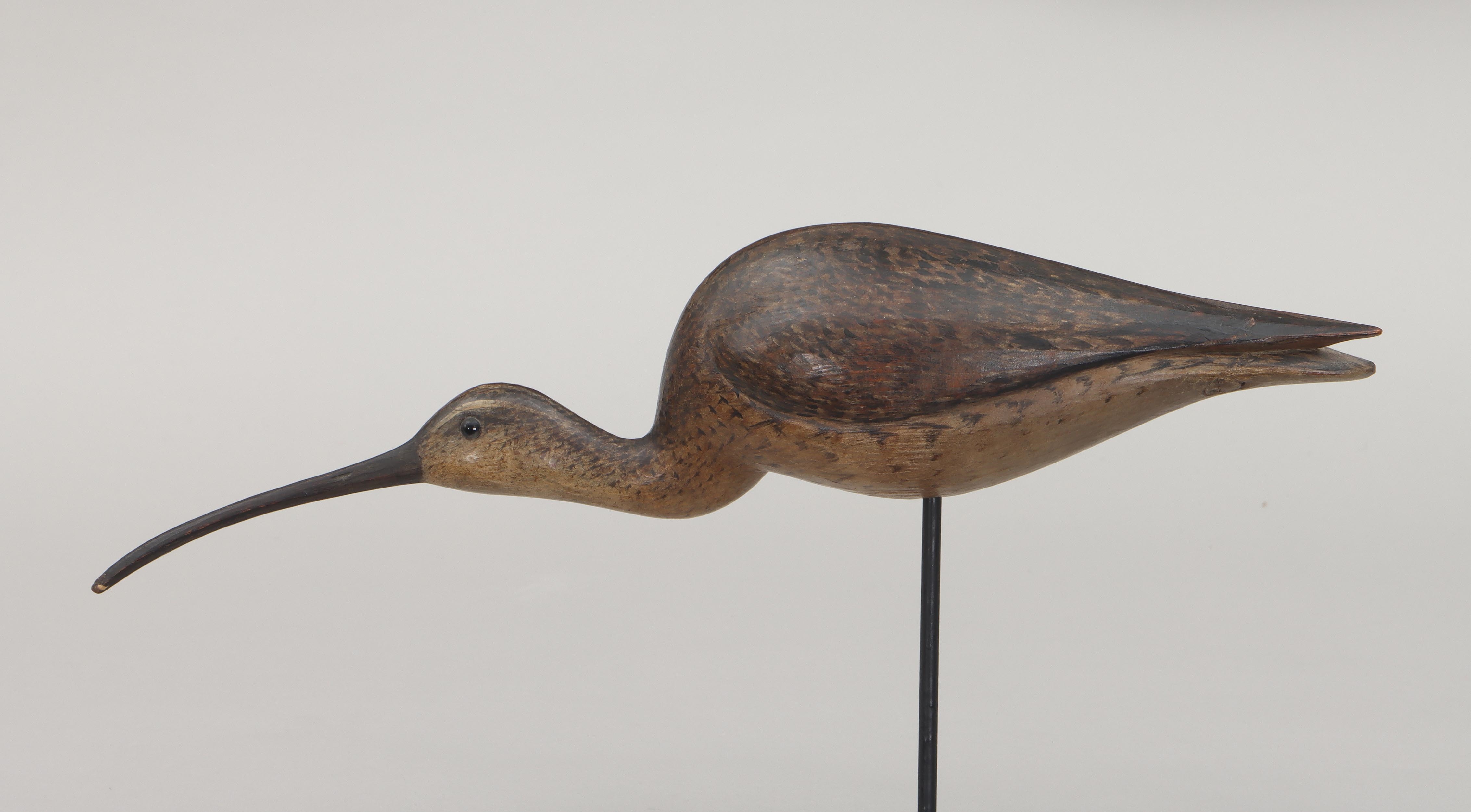 Mark McNair | Running Hudsonian curlew decoy | MutualArt