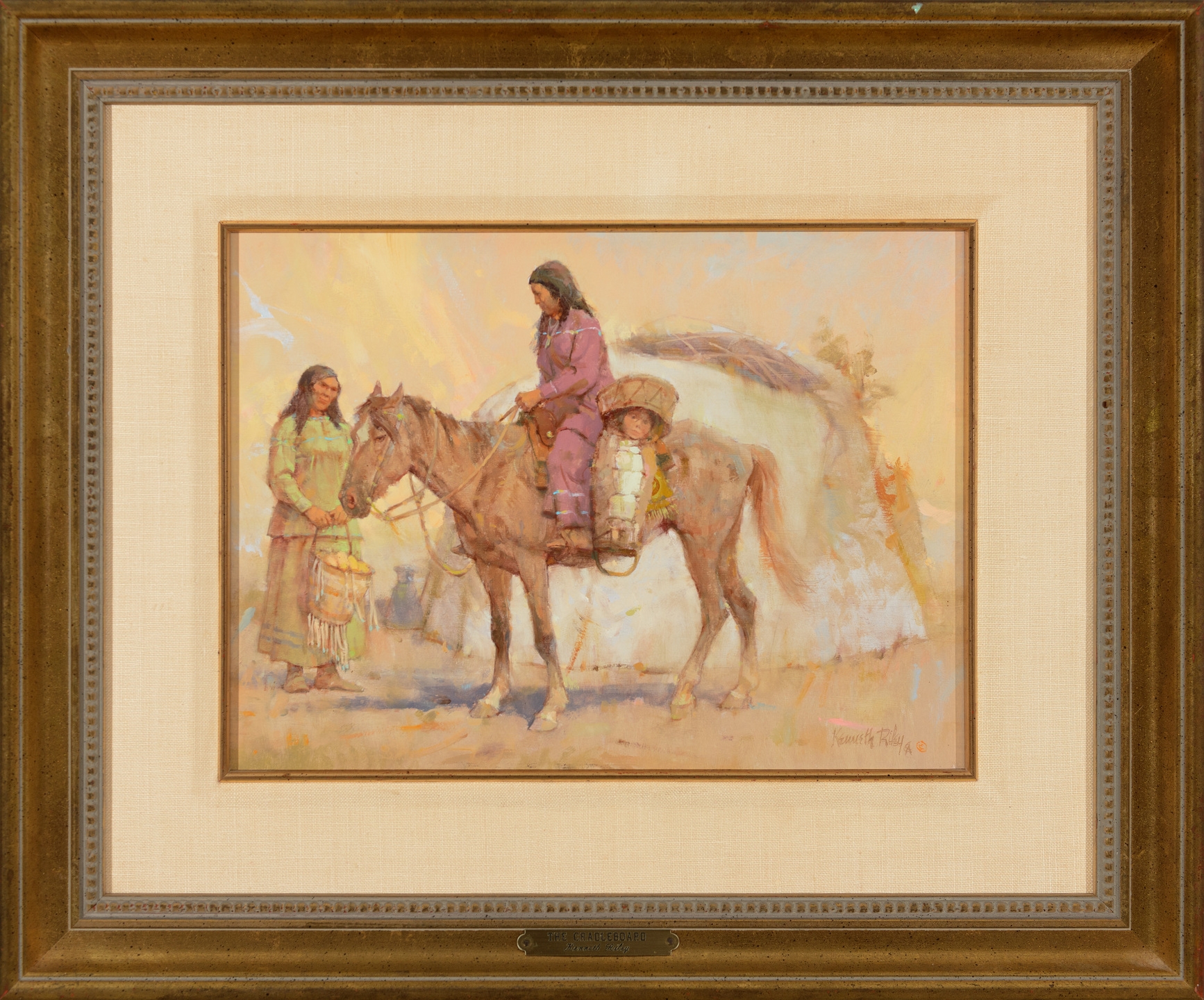 Kenneth Riley | The Cradleboard | MutualArt