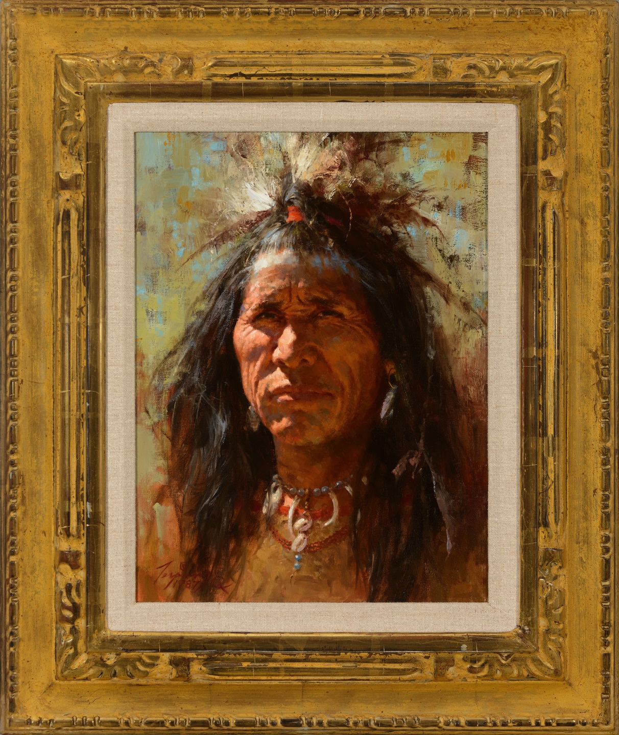 Howard Terpning | Blood Man (1987) | MutualArt