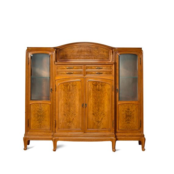 Eugene Gaillard | A EUGENE GAILLARD BURL WALNUT SIDEBOARD | MutualArt