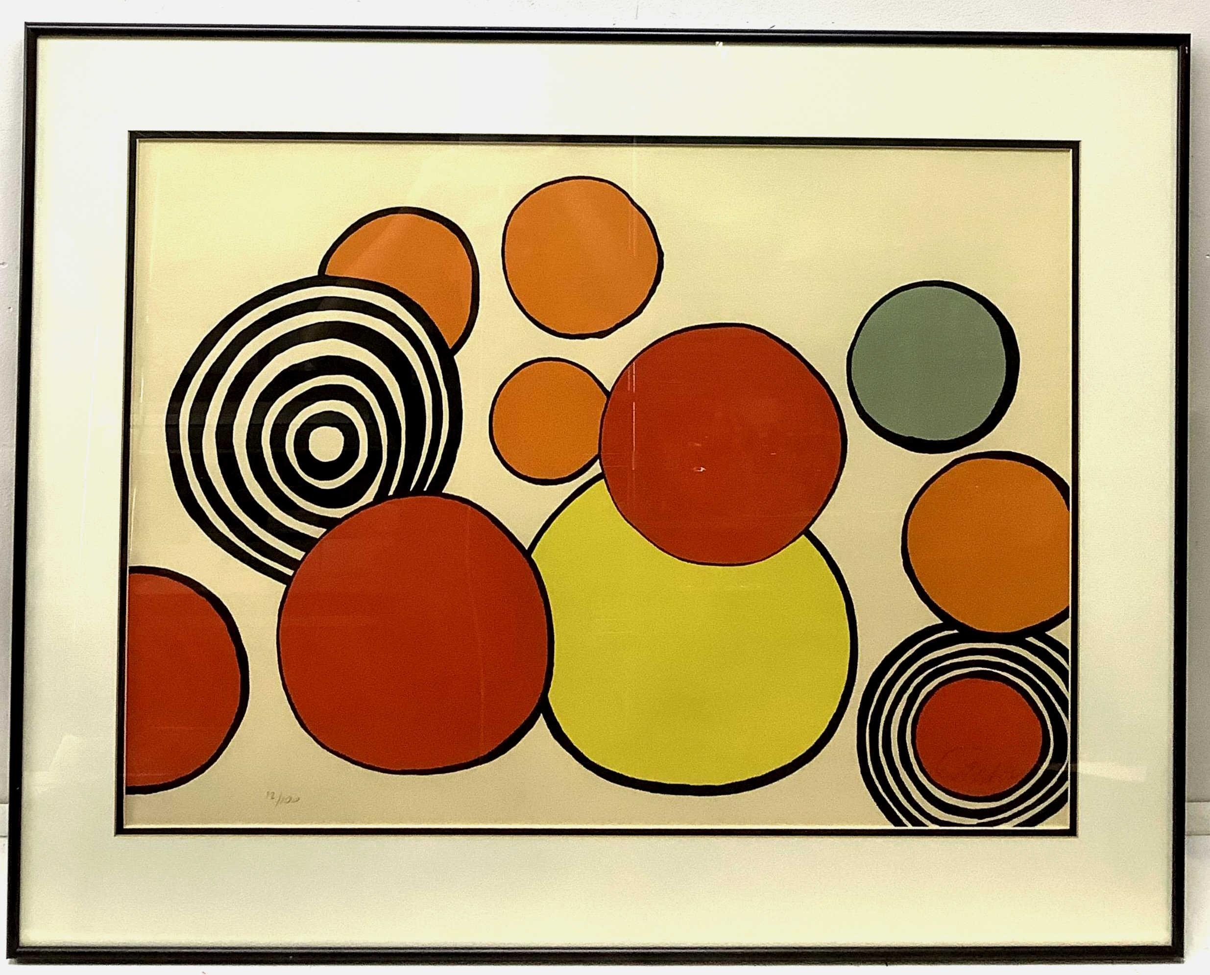 Alexander Calder | Alexander Calder Signed & Numbered Lithograph ...