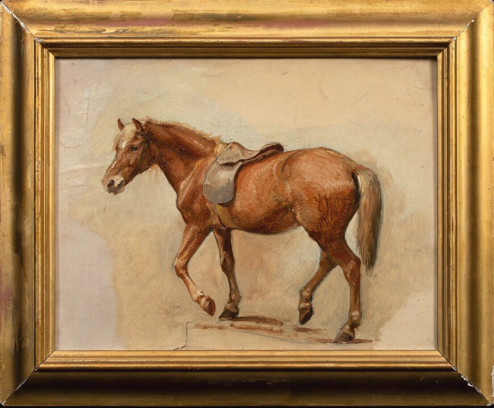 Alfred William Strutt | PORTRAIT OF CHESTNUT HORSE (19th Century ...